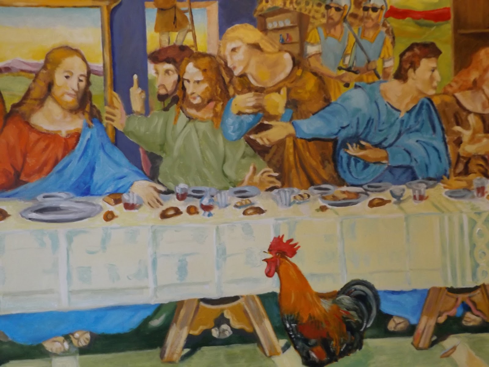 Don't Unplug Your Hub: The Surreal Last Supper