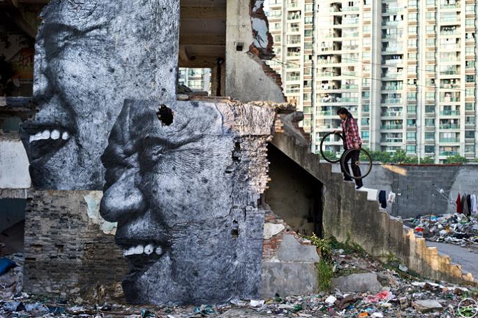 Art Buzz India International: 2011 TED prize winner, Street artist JR ...