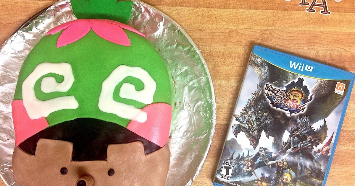 Fiction-Food Café: "Monster Hunter Tri" Cha Cha Mask Cake