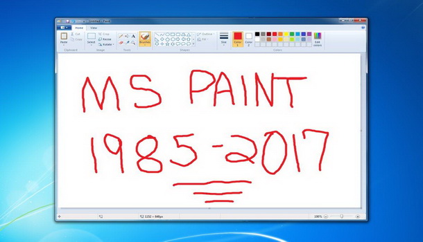 Rip Microsoft Paint - Sahretech