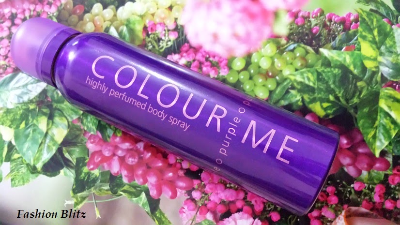 Fashion Blitz: Colour Me "O Purple" Highly Perfumed Body Spray Review