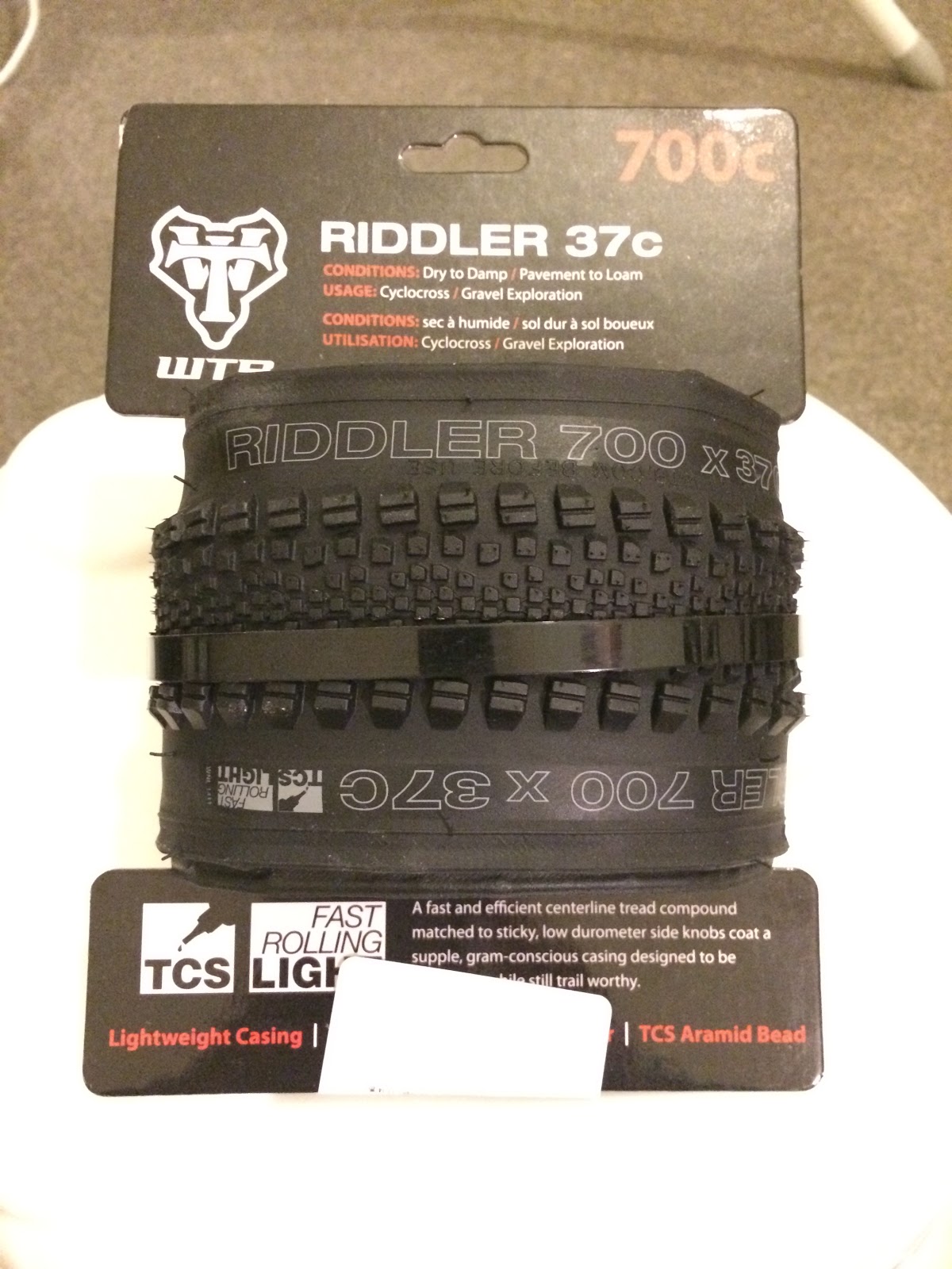 Wokingham Cyclist: WTB tubeless cyclocross tyres: Cross Wolf vs Riddler 37c