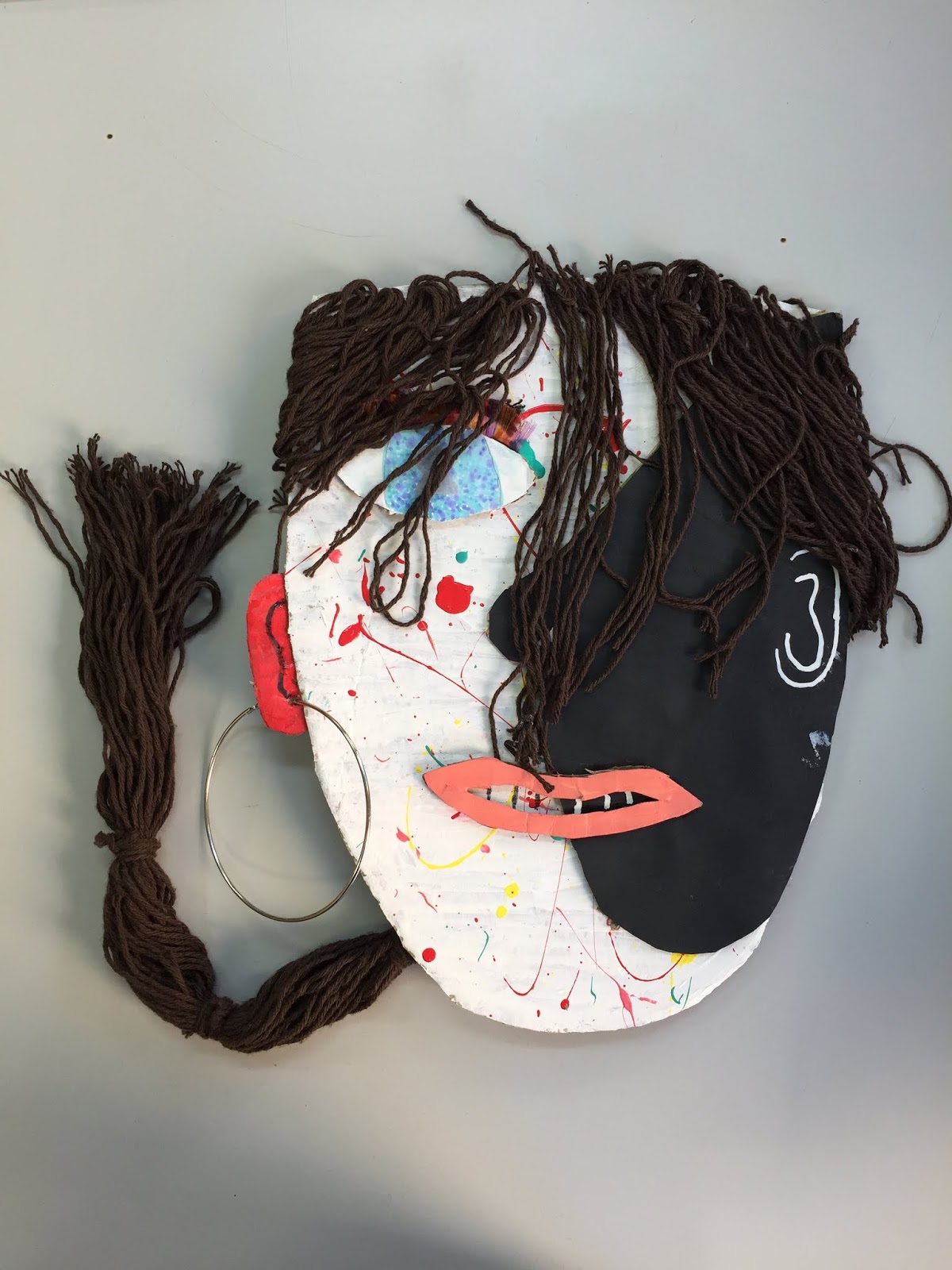 TREBALLS ARTÍSTICS: CUBIST AFRICAN MASK