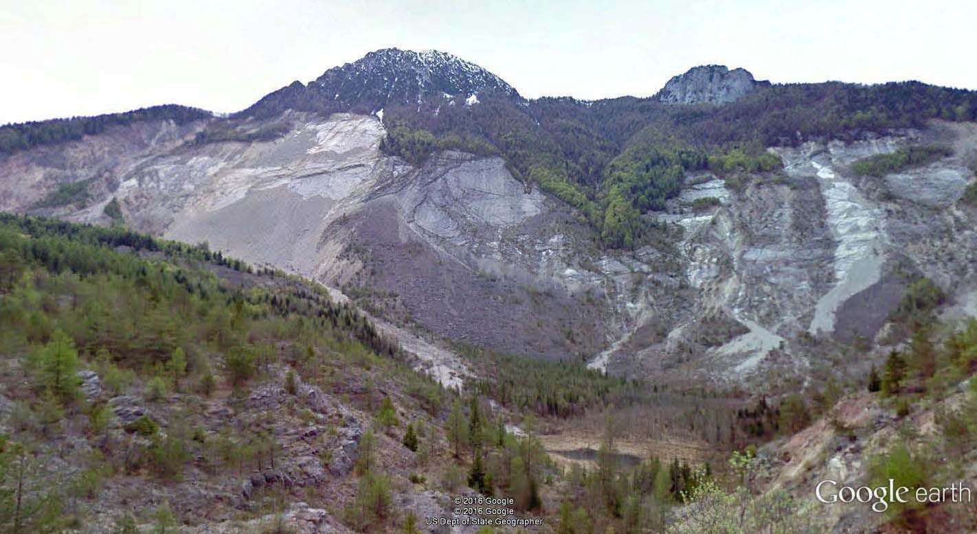 Reading the Washington Landscape: Vajont Dam Landslide Remote Tour ...