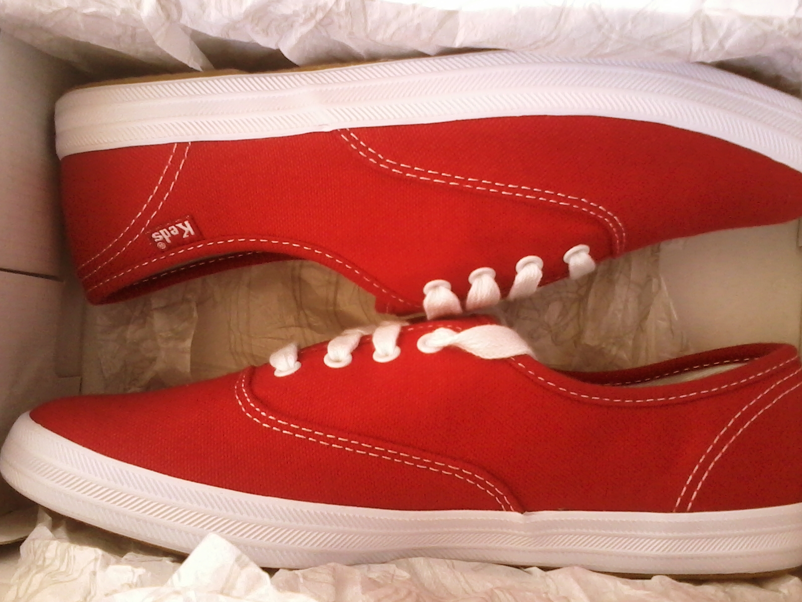 The Little Day Dreamer: Keds Red Champion