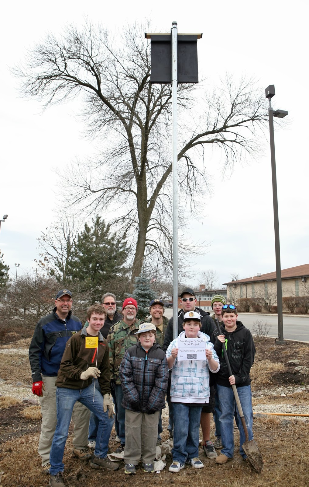 Mark Kodiak Ukena: Eagle Scout Bat House Project