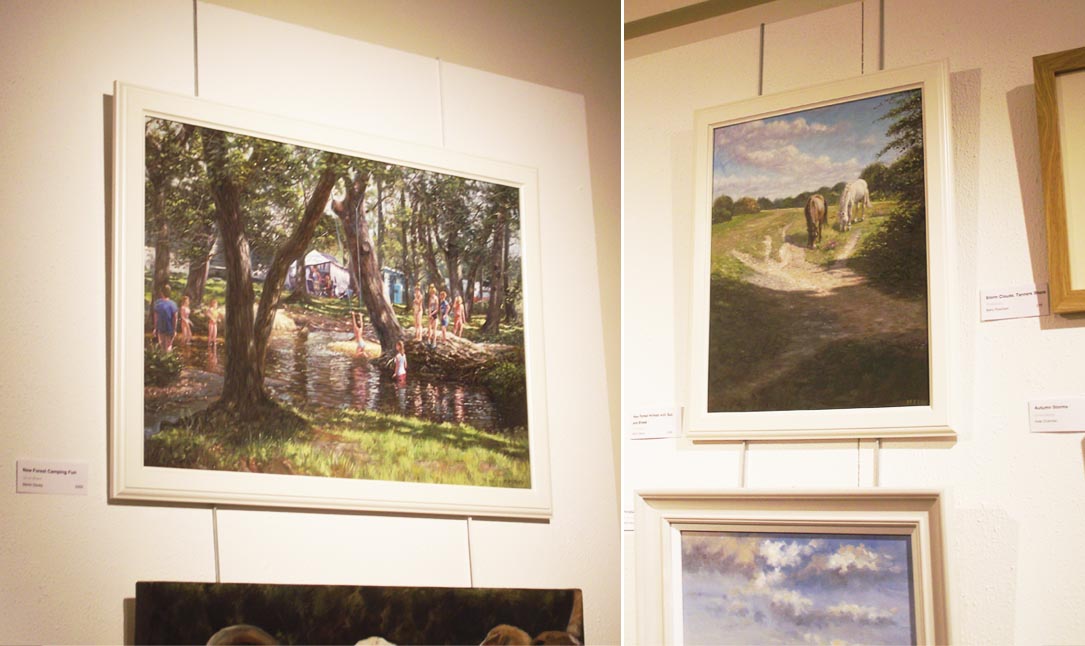 Martin Davey Illustration and Fine Art: my paintings - New Forest Open ...