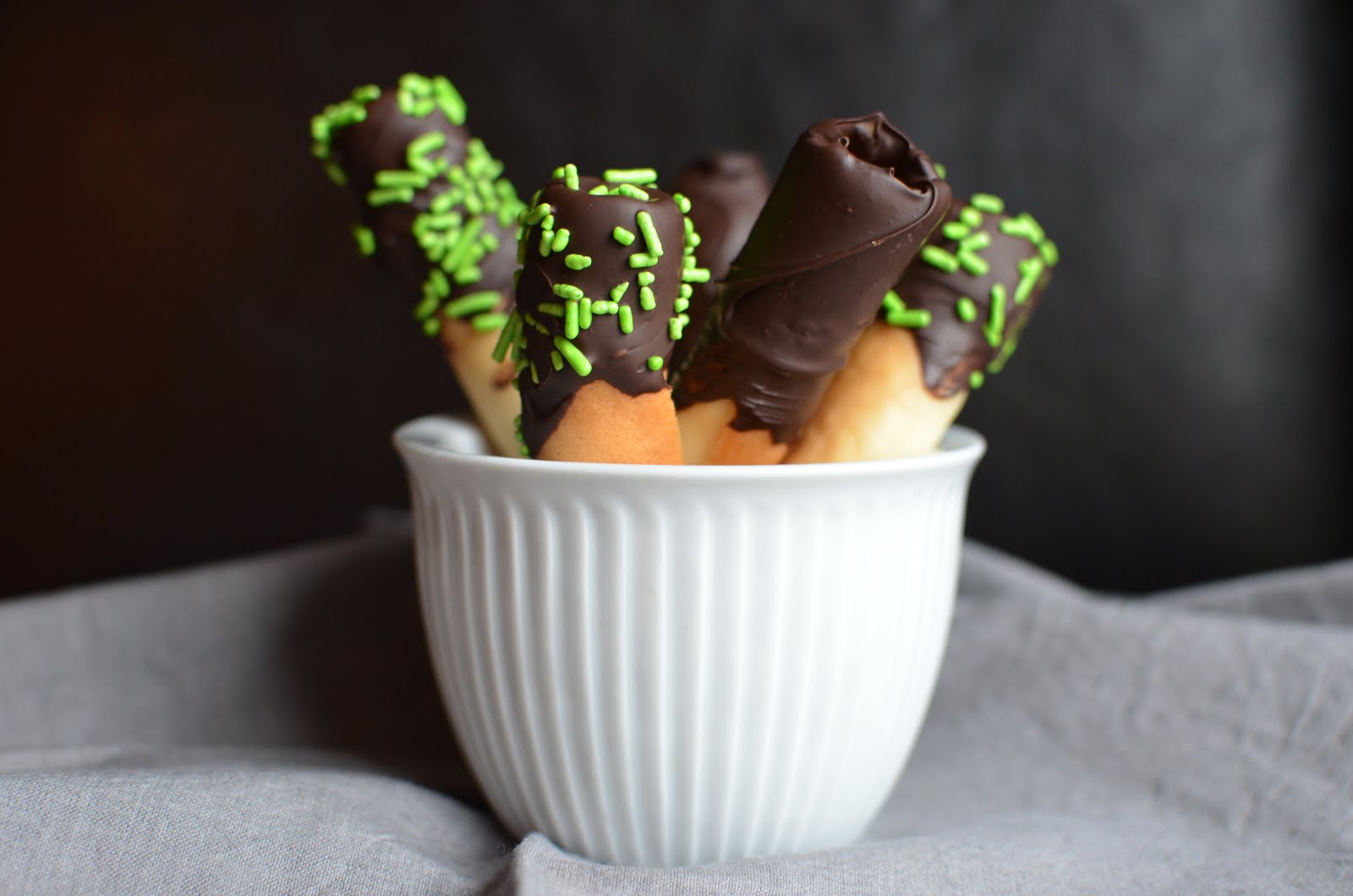 Playing with Flour: Thin, crispy tuile "cigarettes"