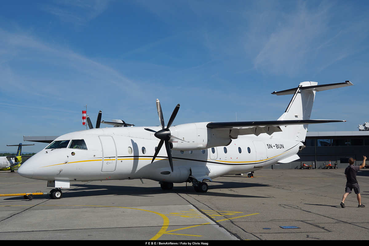 FEBE *** BernAirNews.ch ©: 5N-BUN, Dornier 328-130, MAY17