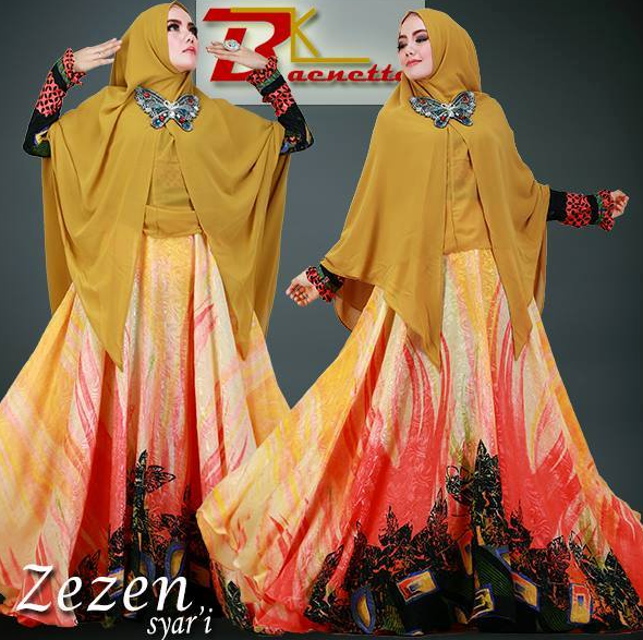 Contoh Foto Baju Muslim Modern Terbaru 2016: Trend Model Busana Muslim ...