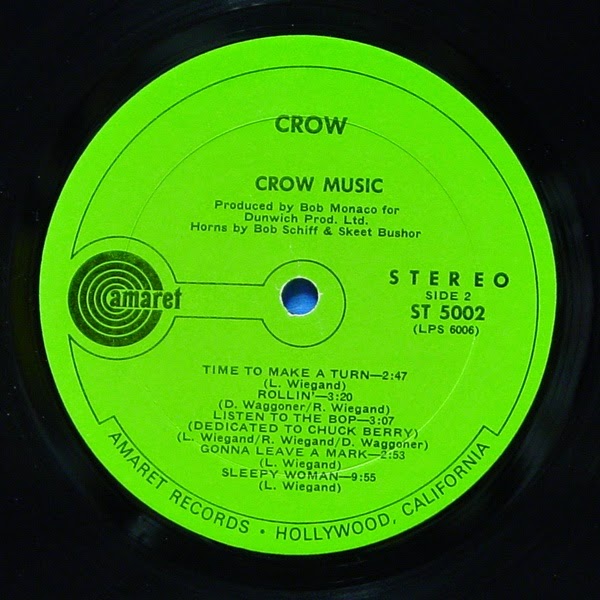Crow "Crow Music" (Amaret Rec, 1969)