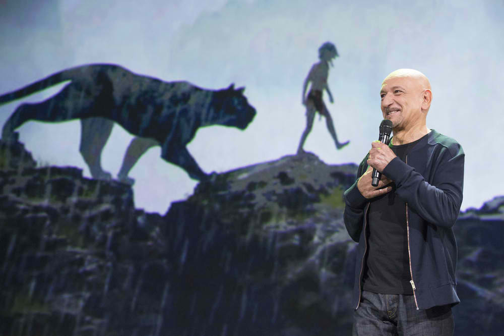 Ben Kingsley is the Voice of Panther, Bagheera, in "The Jungle Book ...