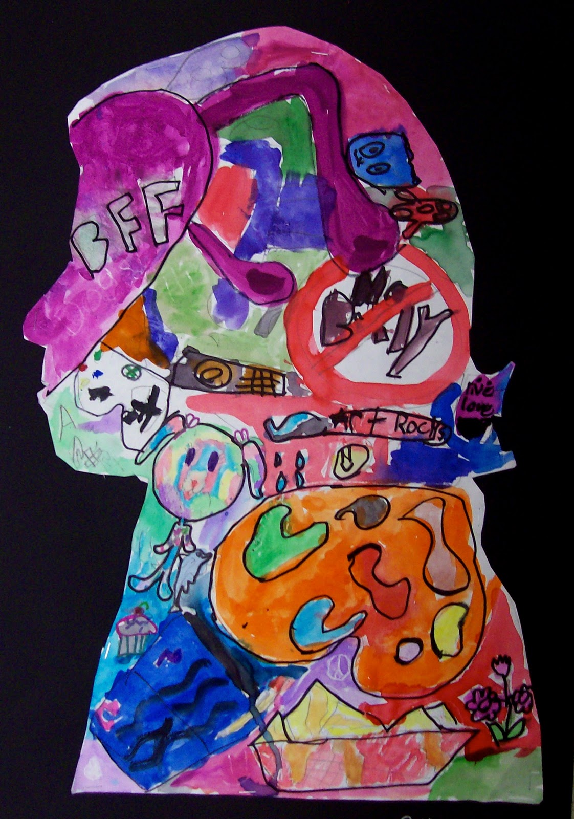 Ms. Kral's Art Room: 5th Grade Self-Portrait Project