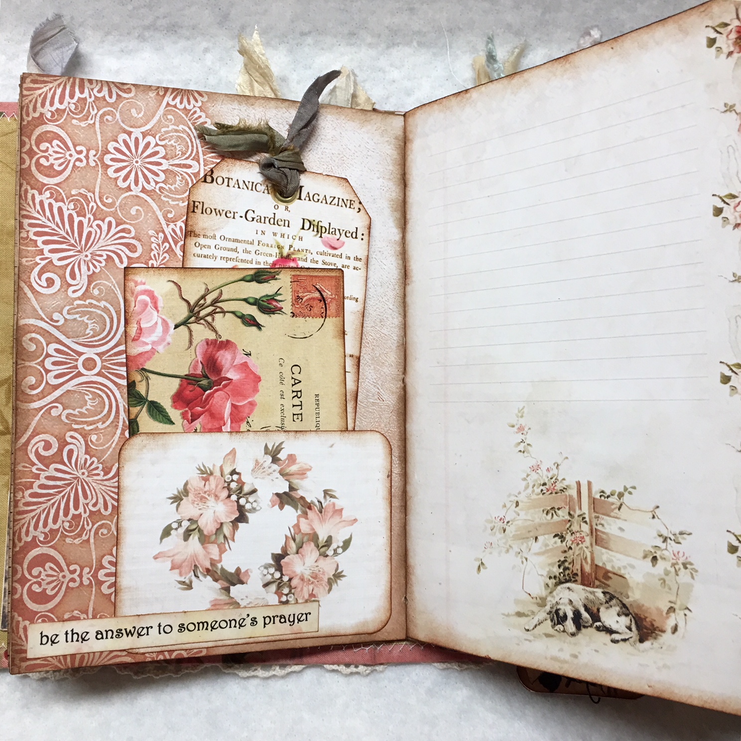 Bountiful Heirlooms: Shabby Chic Junk Journal