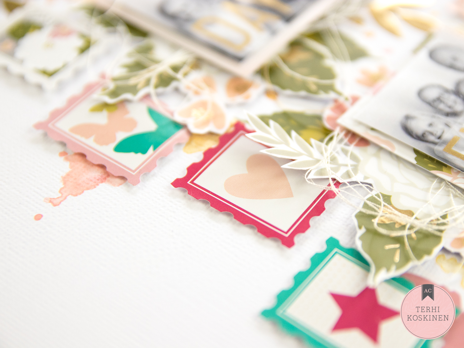 American Crafts | Cardmaking Sticker Books - Terhi Koskinen