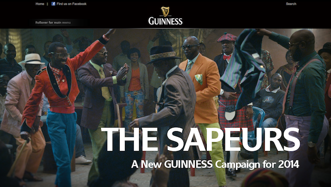 By the way...: Les Sapeurs - New GUINNESS Advert