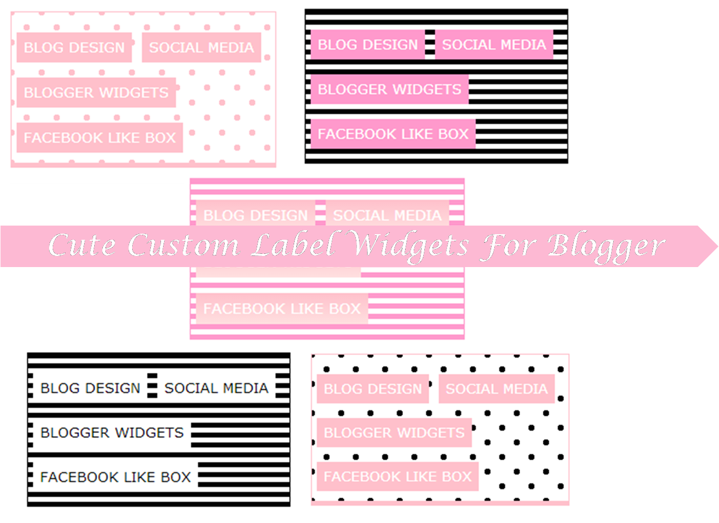 Cute Custom Labels Widget For Blogger Blog | Being Bloggers