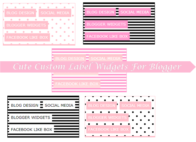 Cute Custom Labels Widget For Blogger Blog | Being Bloggers