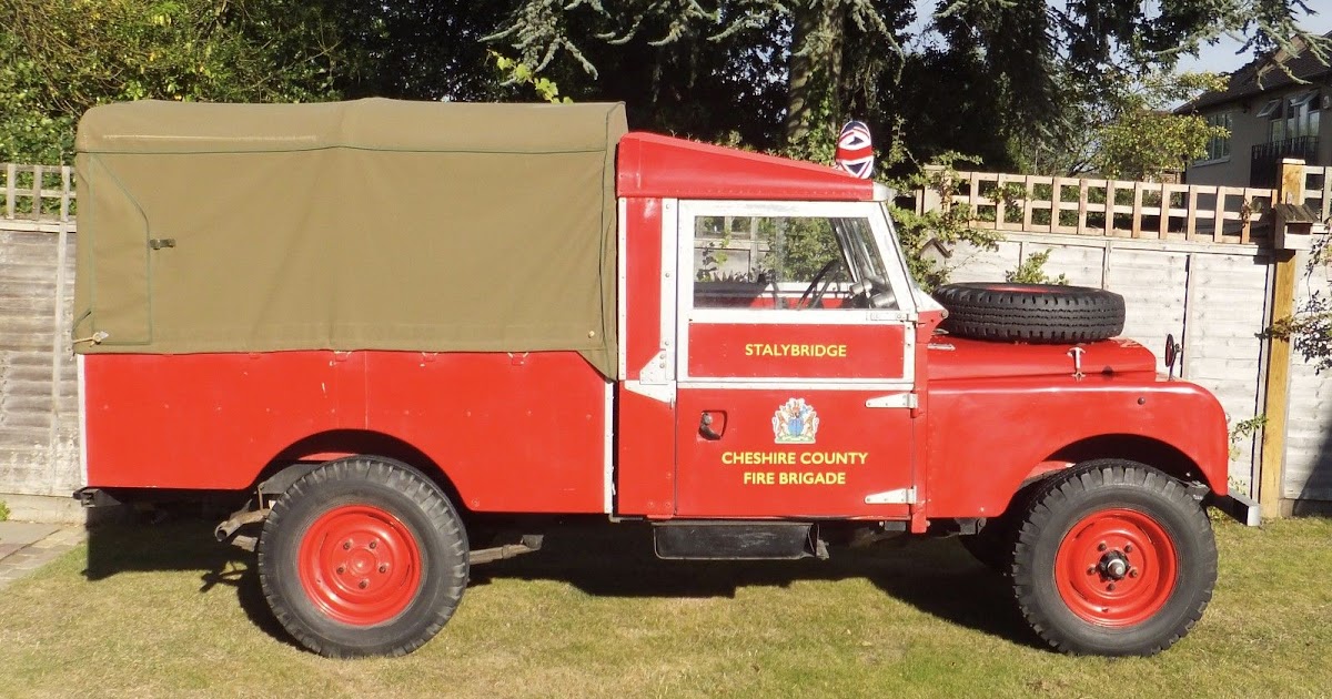 Landrover Defender: Land Rover Series 1 109" Fire Engine ex Cheshire ...