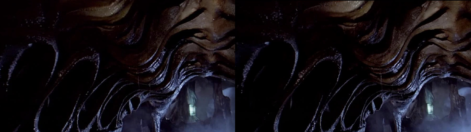 The Alien series and Prometheus stereograms: Alien hive entrance
