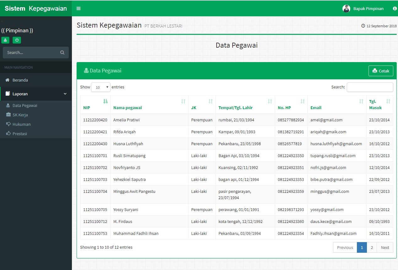 Source Code Pengolahan Data Pegawai Berbasis Web Source Code
