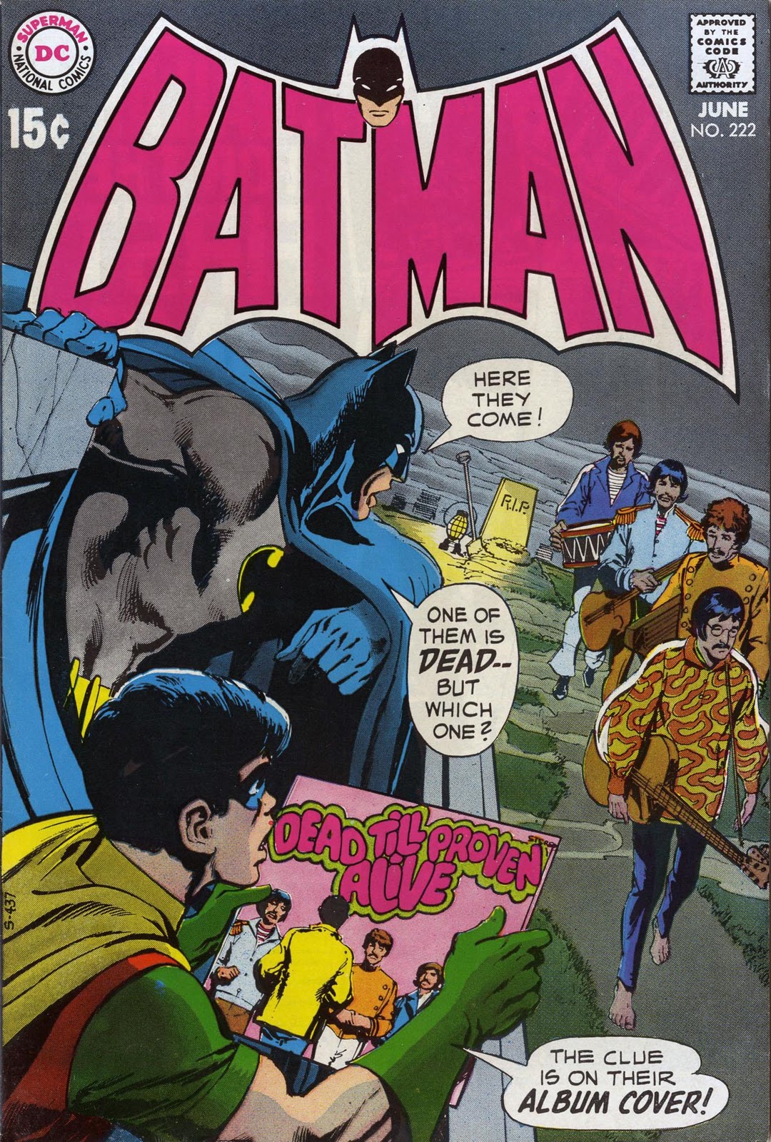 bare•bones e-zine: Batman in the 1970s Part 4: May and June 1970