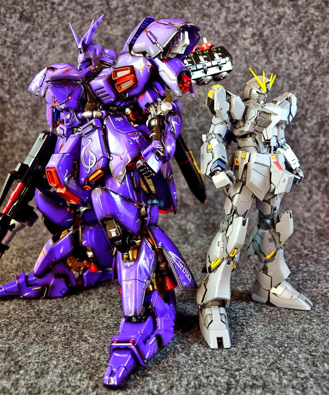 Gundam Family: G-System: 1/100 MSN-04 Sazabi [Full Resin Kit] Painted Build