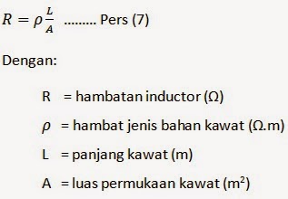 Bowo Suranto's Note: Menghitung panjang kawat, jumlah lilitan, hambatan ...