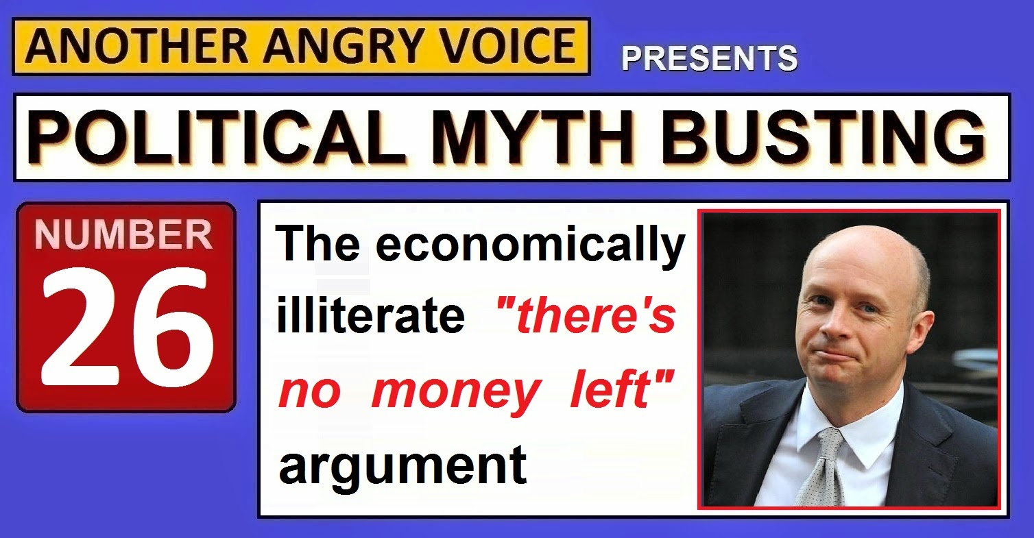 The "there's no money left" argument