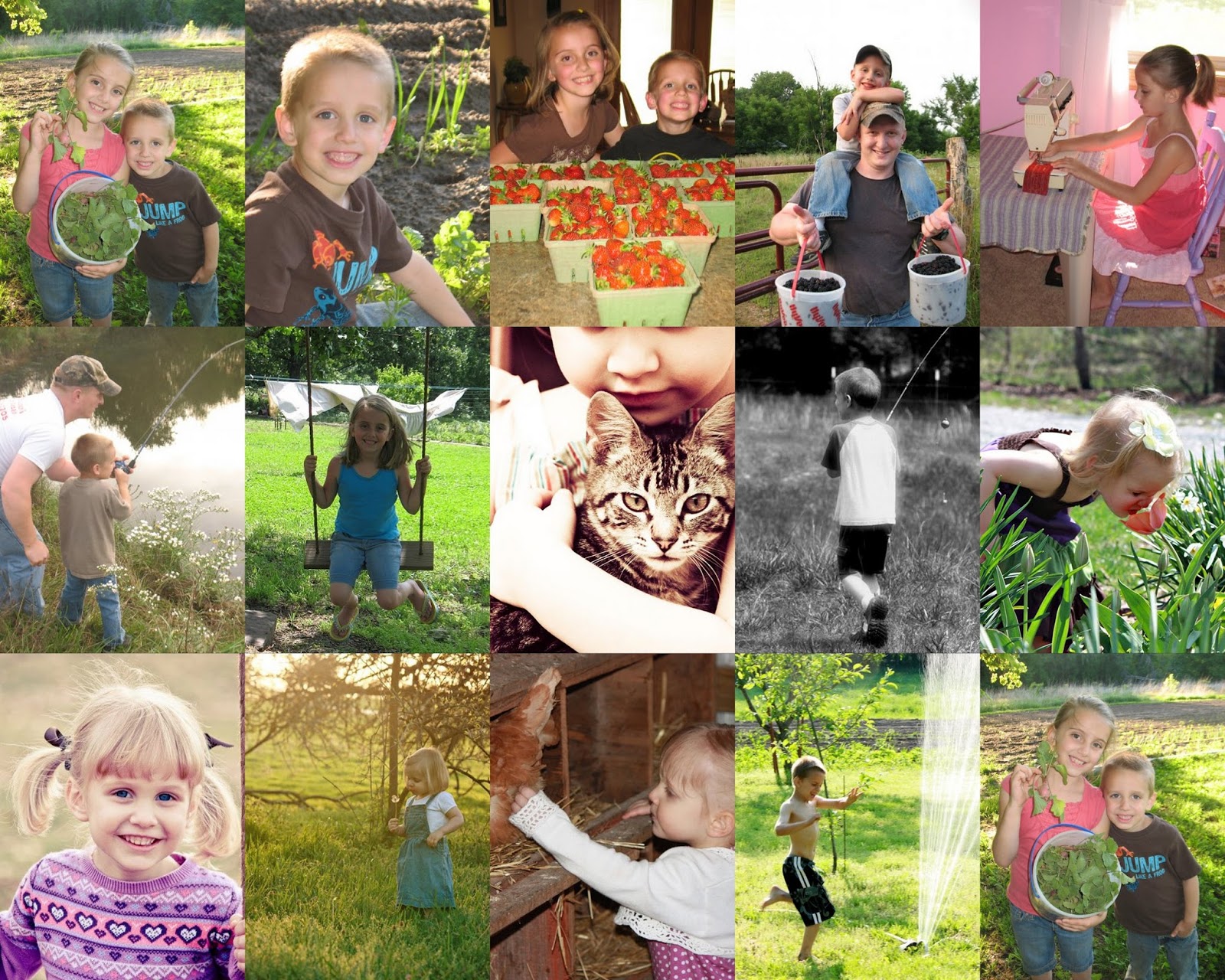 Homespun Children: Once Upon a Time...Before Technology