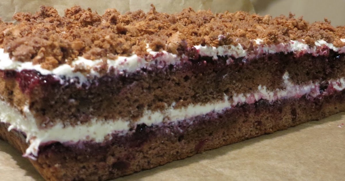 Domowe ciasta i obiady: Ciasto Rumowe Cassis