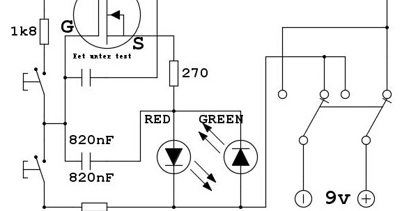 Electronic circuit component tester and power supply construction and ...