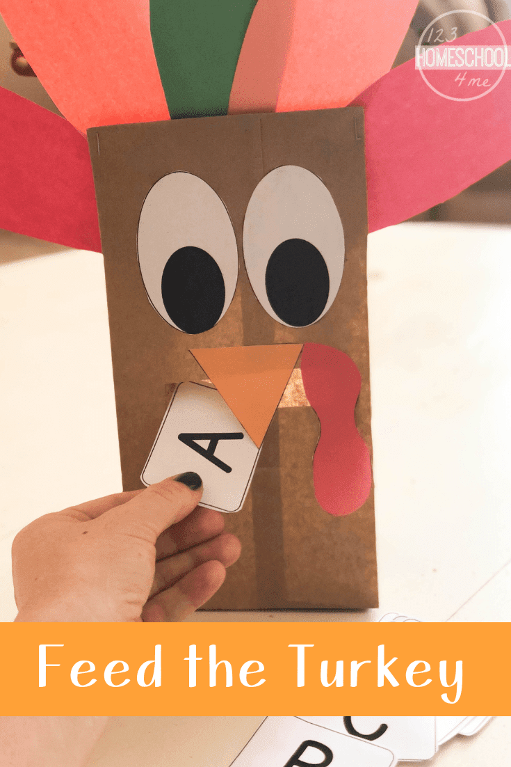 Feed the Turkey Educational Activity | 123 Homeschool 4 Me