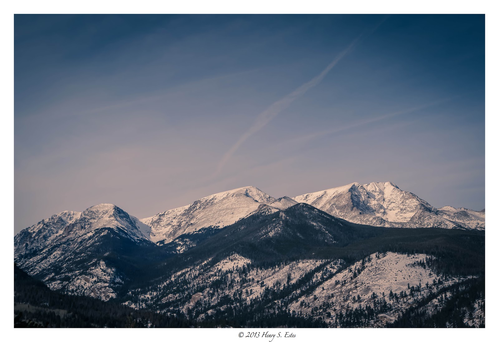 Henry S. Estes Photography: Ypsilon Mountain