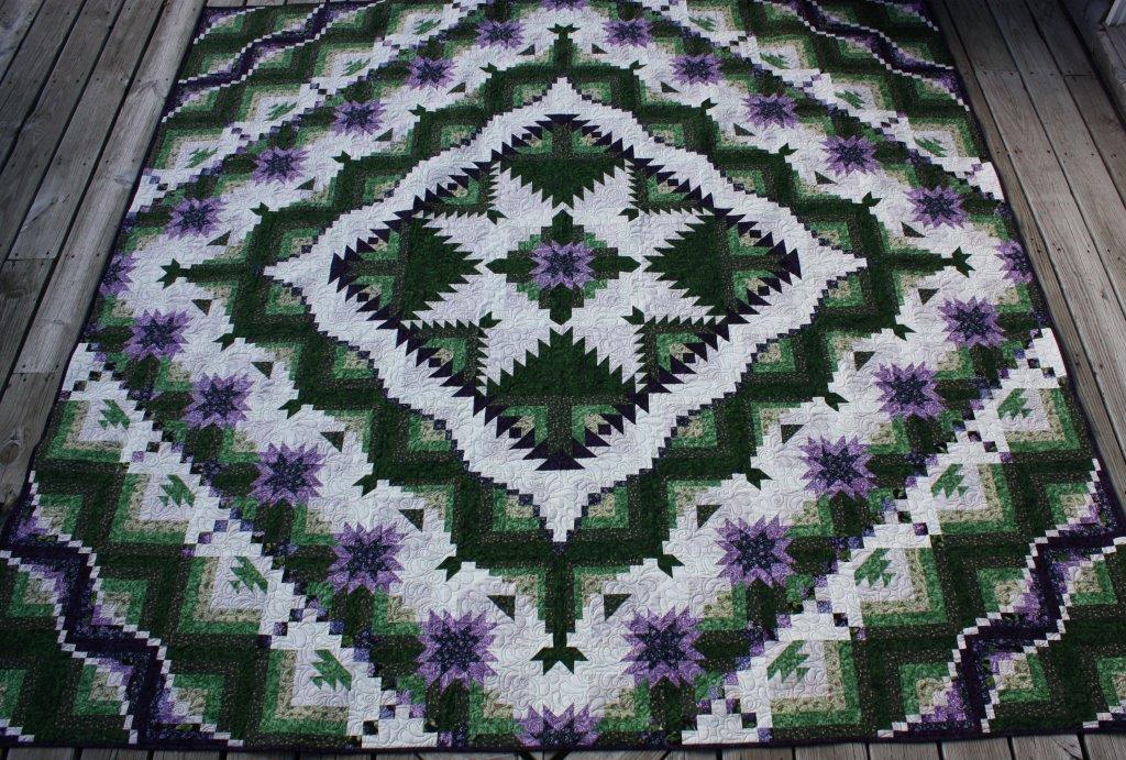 Sarah Lynn's Quilting: Eureka Quilt, pt. 17 -- All Done!!!
