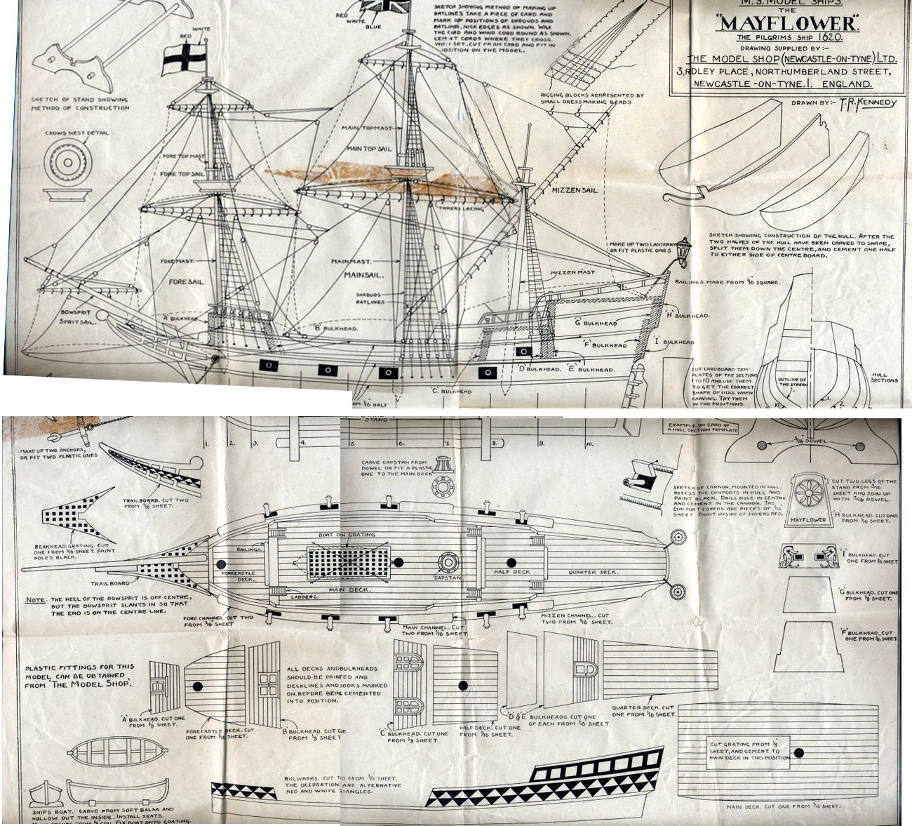 Robert's Old Ships: The Muddled Heritage of the Pyro/Life-Like "Mayflower"