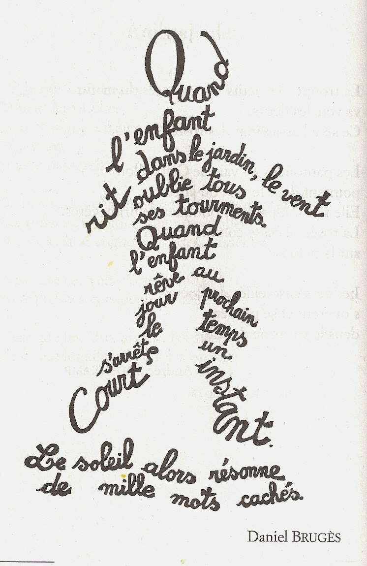 LE BLOG DE GEGOUSKA: DE BIEN JOLIS CALLIGRAMMES...!