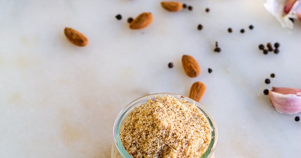 Almendra molida con piel para “costras” — Thermofan