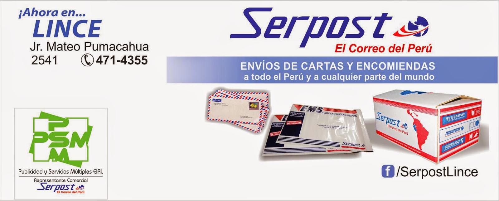 Serpost Lince, Jr. Mateo Pumacahua 2541: Seguimiento en linea a envíos ...