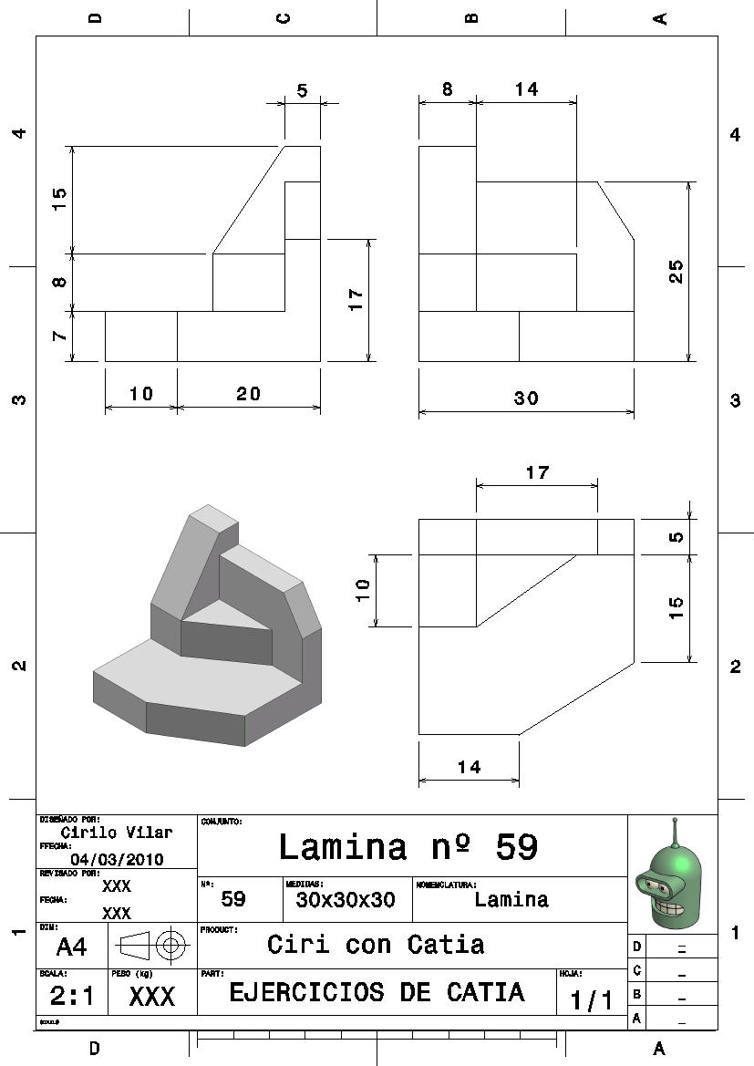 Diseño mecánico: EJERCICIOS Y TRABAJOS EN AUTODESK INVENTOR 2012