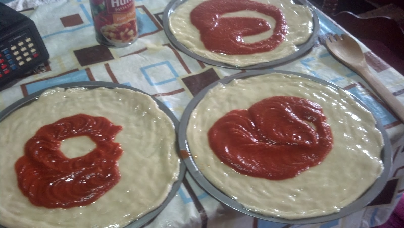 Homemade Pizzas ~ Ready to Eat or freeze!