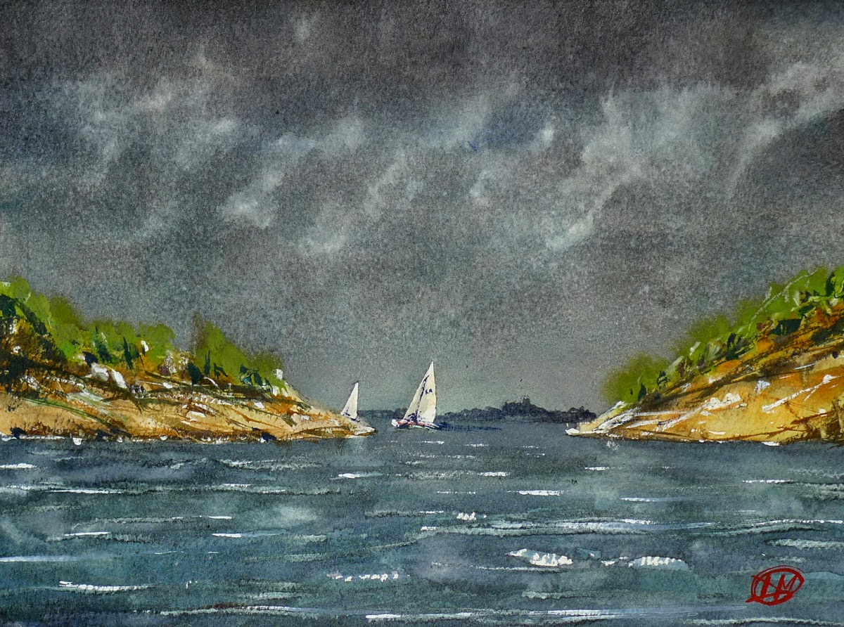 David Meldrum: Lunchtime watercolour