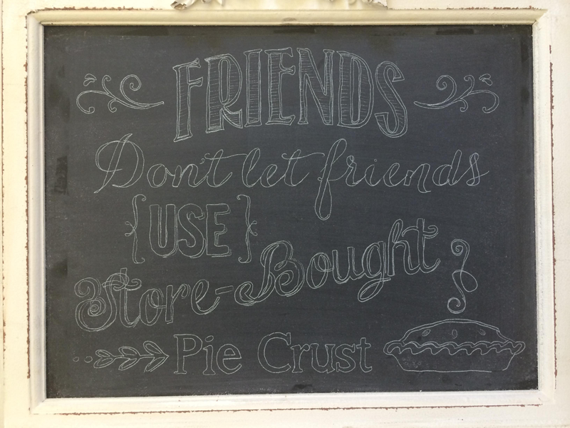 {DIY} Chalk Hand Lettering Tutorial | Creative Ever After