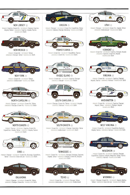 Tamerlane's Thoughts: 50 state highway patrol spotter guide