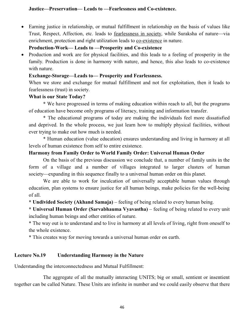 human values & professional ethics, HVPE notes