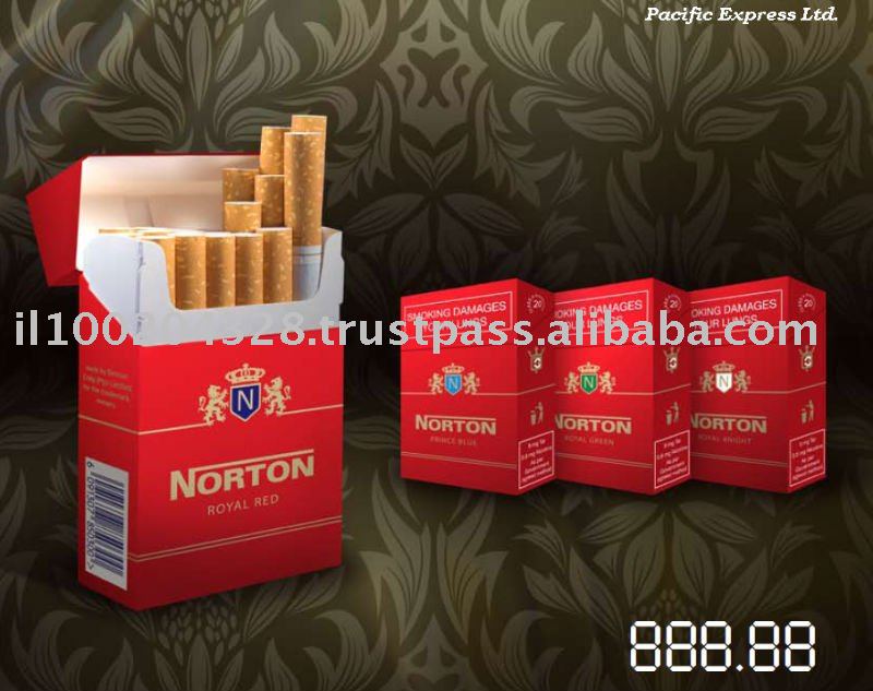 Tobacco Packets: New!! OEM cigarettes! - Norton Royal Red