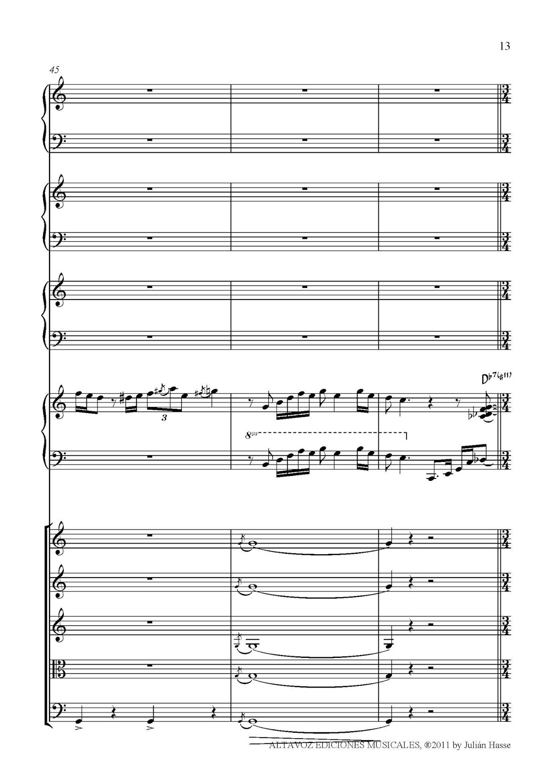 Tango Transcriptions - La Mariposa by Osvaldo Pugliese