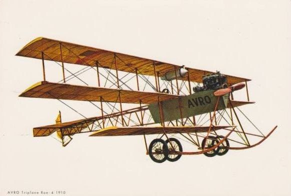 transpress nz: Avro triplane Roe IV, 1910