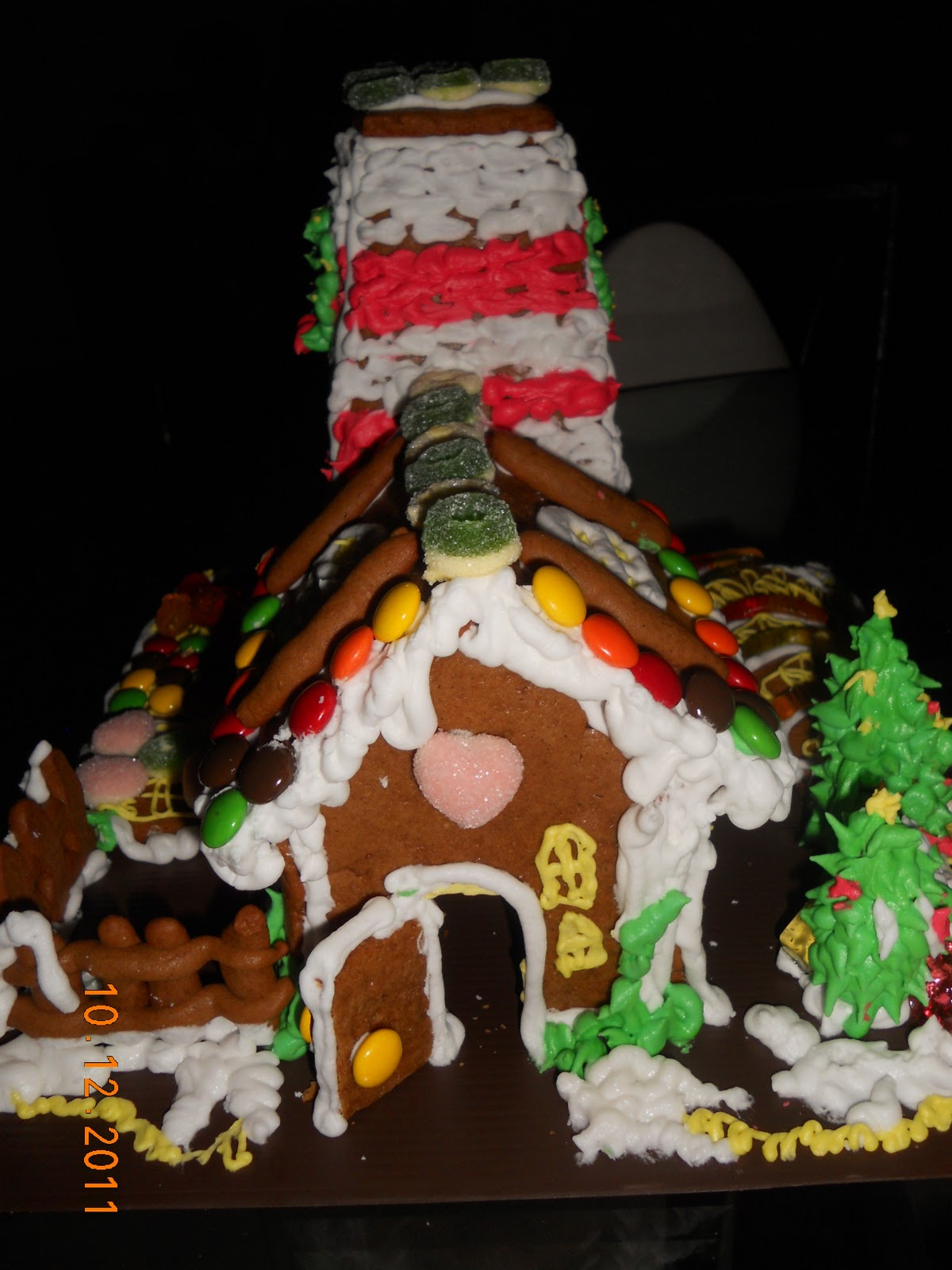Journey in My Kitchen: Gingerbread house