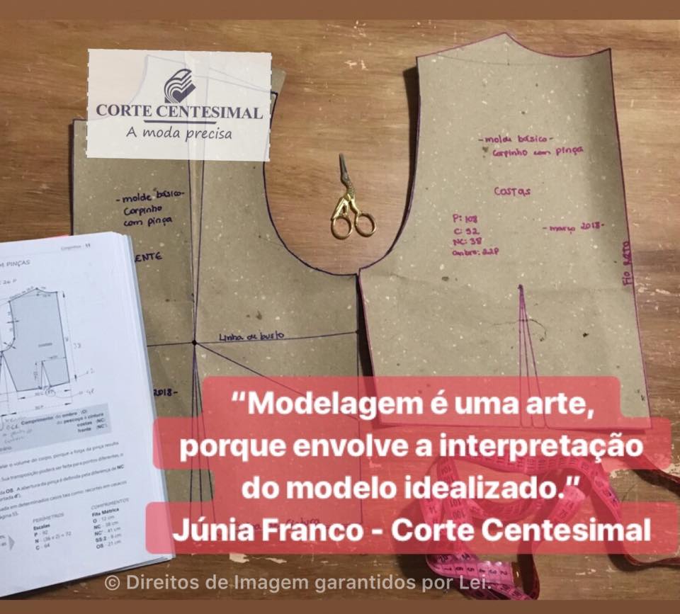 Modelagem do Vestuário: DICA DA PROFESSORA: Júnia Franco